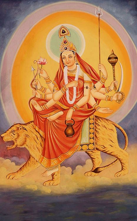 Kushmanda Devi ( Navratri Day 4 Goddess): Story, Beej Mantra & Puja ...